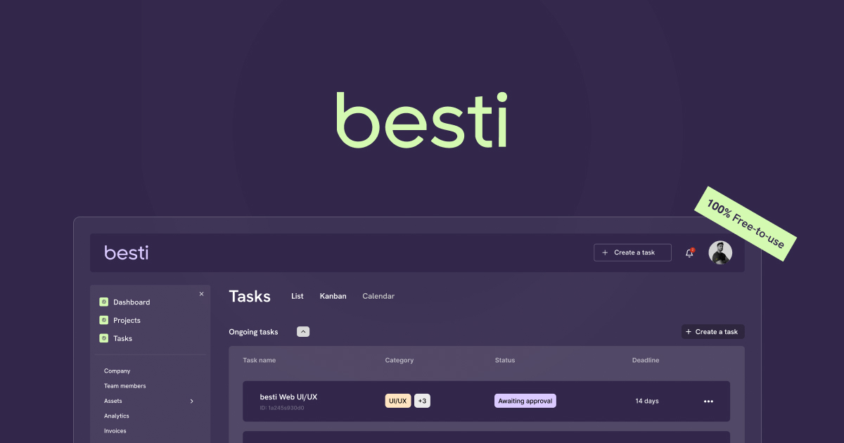 Besti - Smarter Work, Better Rewards for Freelancers